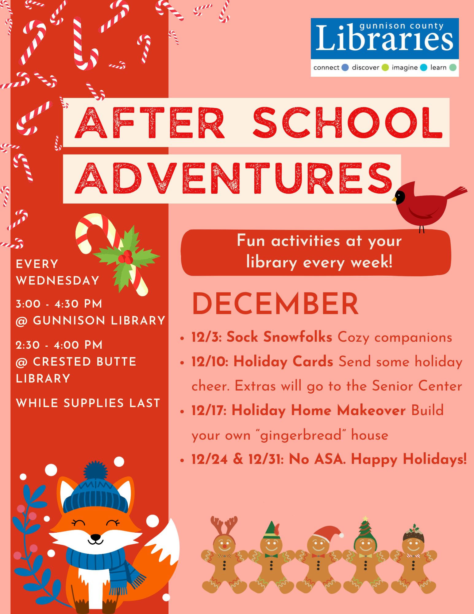 Crested Butte After School Adventures! - Gunnison County Library