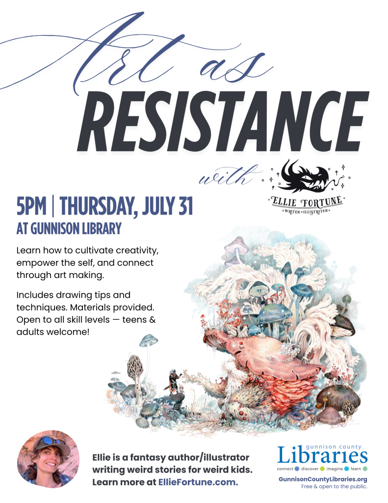 Art as Resistance: Illustration Workshop w/ Ellie Fortune - Gunnison ...