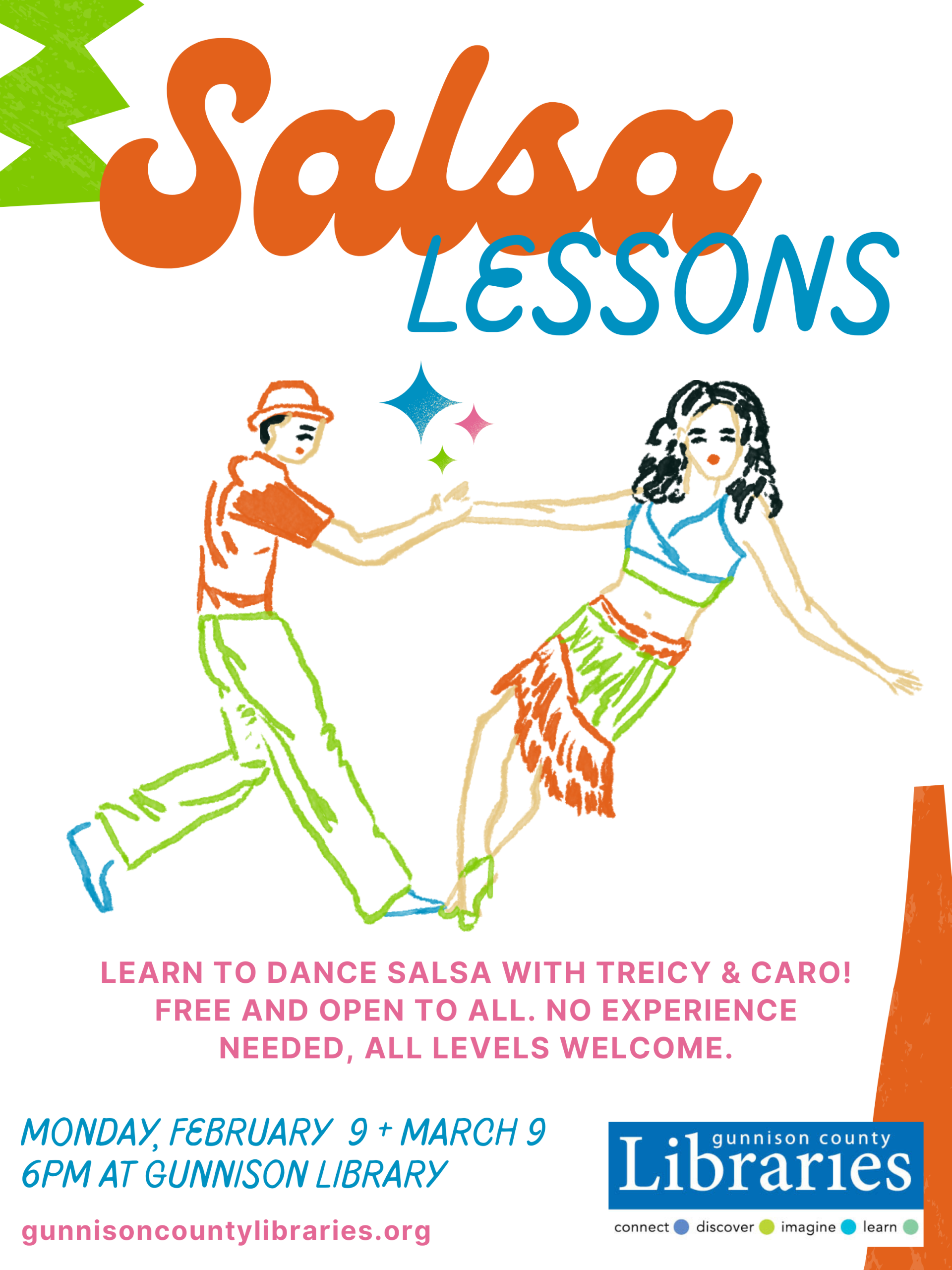 Free Salsa Lessons! - Gunnison County Library